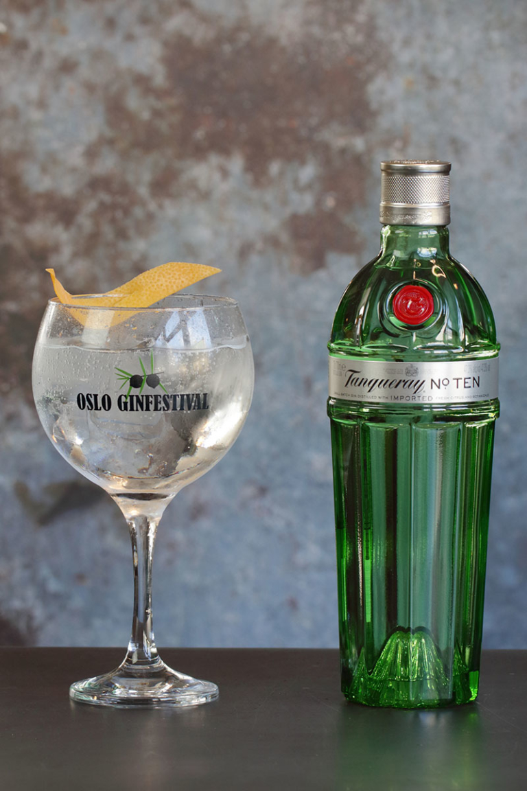 Tanqueray 10 & tonic - Oppskrift